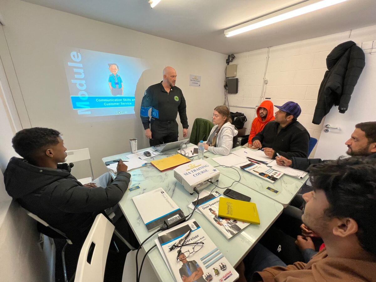 SIA Training Courses - Security Guarding Solutions